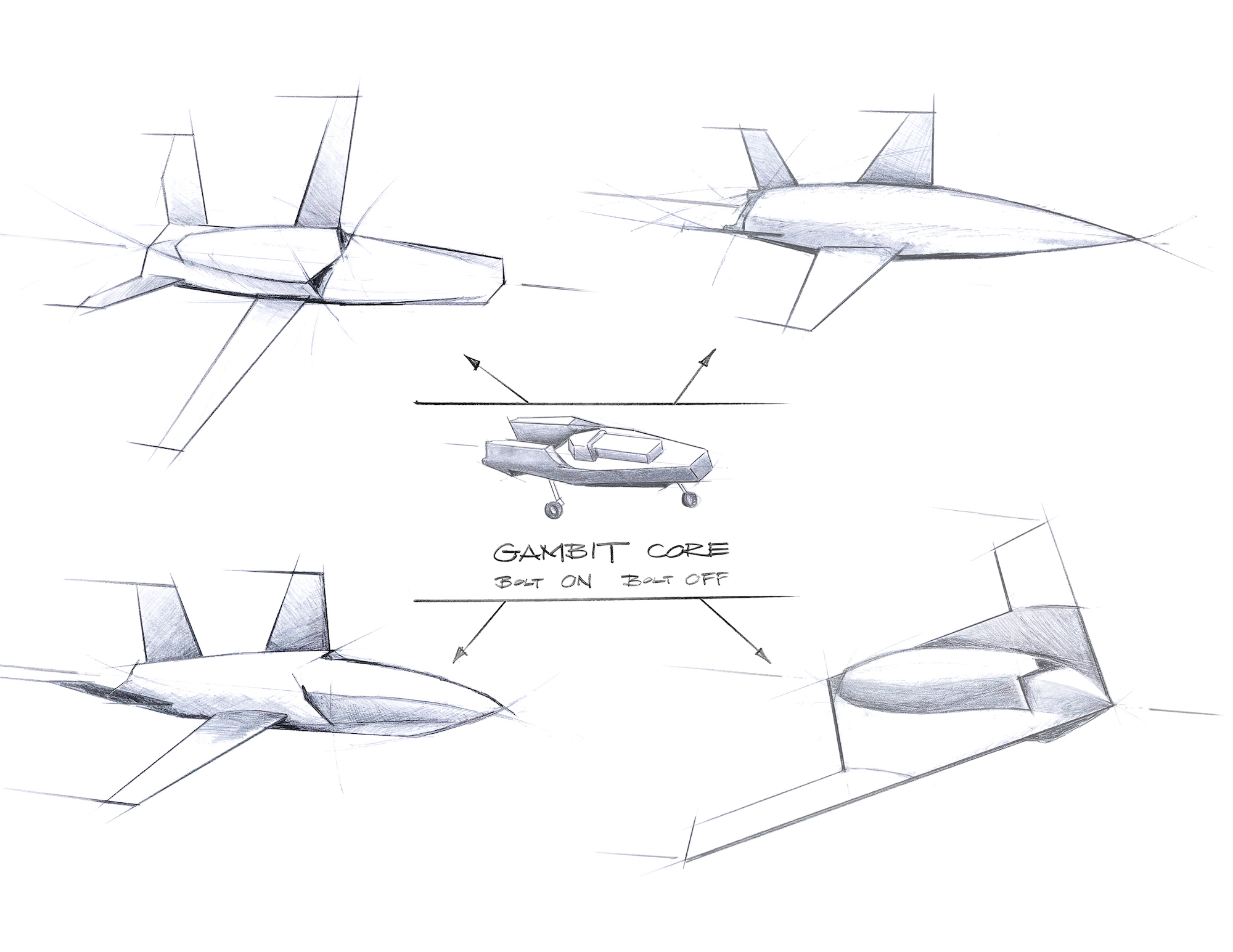 The Gambit family of drones is built on a common core | Popular Science
