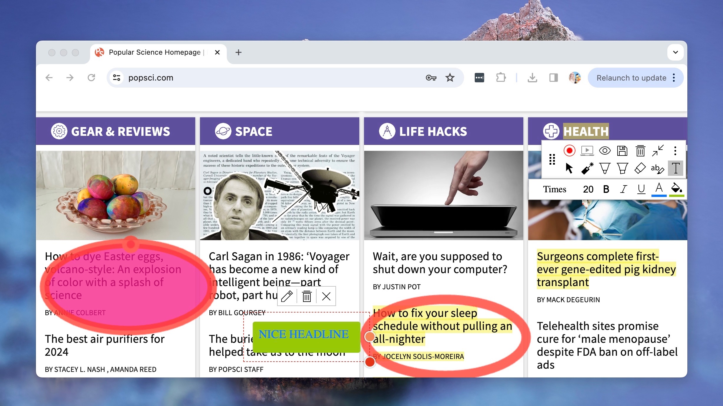How to annotate any website | Popular Science