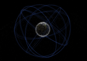 See All The Satellites And Space Junk Circling Earth In Real-Time