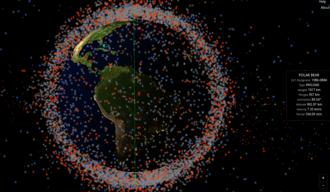 See All The Satellites And Space Junk Circling Earth In Real-Time
