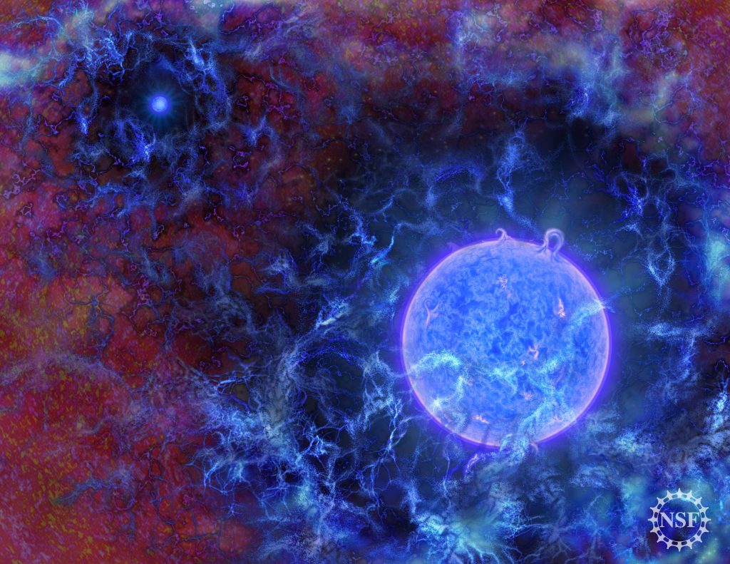 This is what some of the earliest stars in the universe might have ...