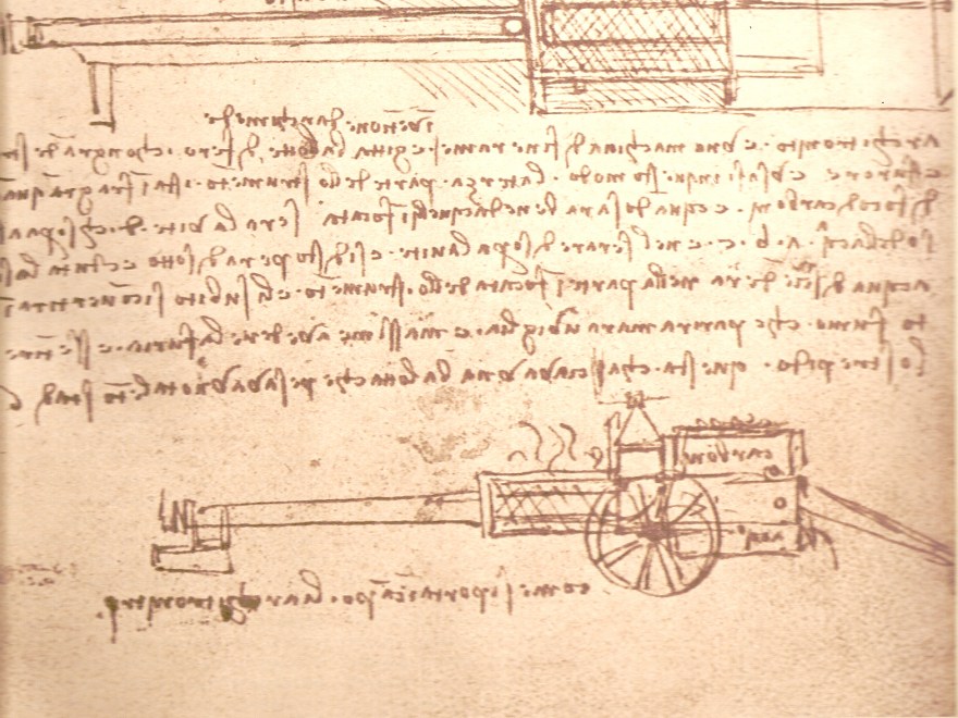 How to build a steam-powered cannon invented by Da Vinci