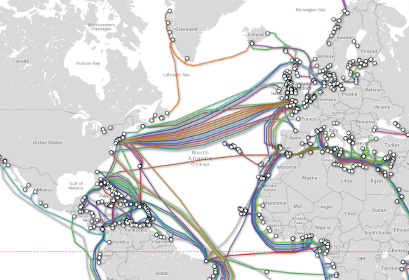 A 10-million-pound undersea cable just set an internet speed record