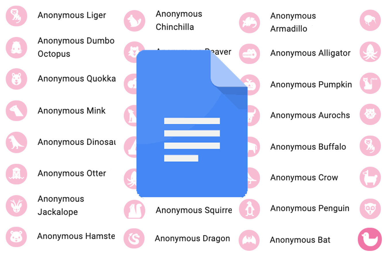 The 7 best Google Docs anonymous animals, ranked