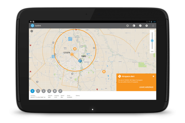 For Drone Pilots, A Real-Time Map Of All The Aircraft In The Sky