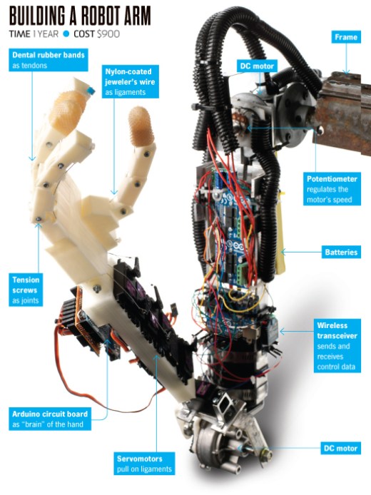 You Built What?!: A Remote-Controlled Robo-Arm