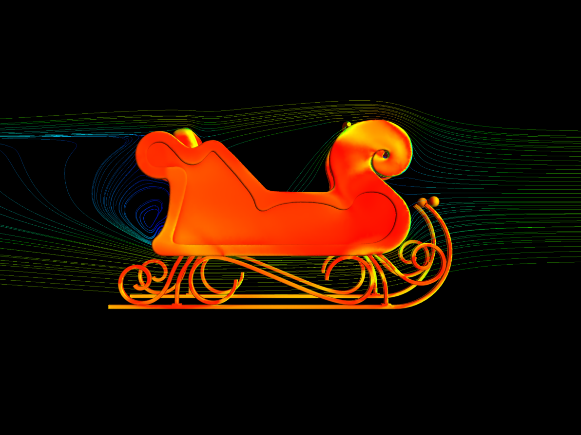 Redesigning Santa's Sleigh For Aerodynamic Efficiency