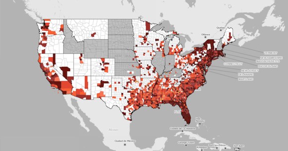 Unbelievably Detailed Maps Track AIDS In The U.S.