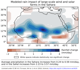 Adding clean energy to the Sahara could make it rain (and not just ...