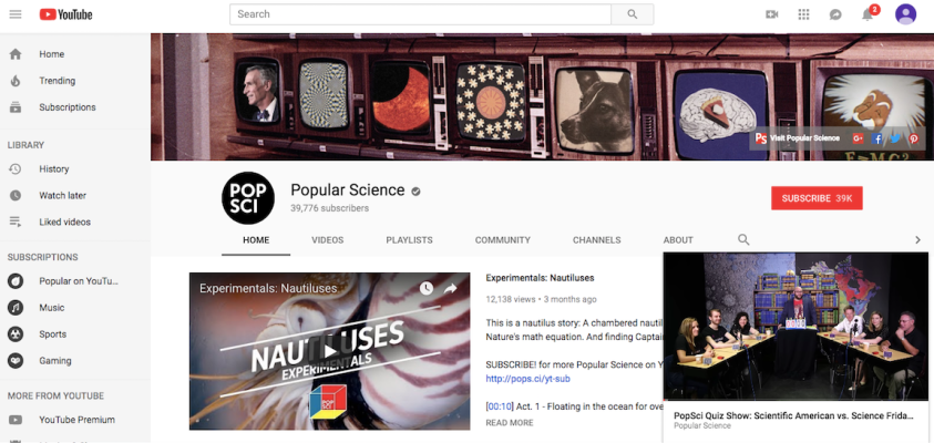 Is your brain ready for YouTube's new mini-player?