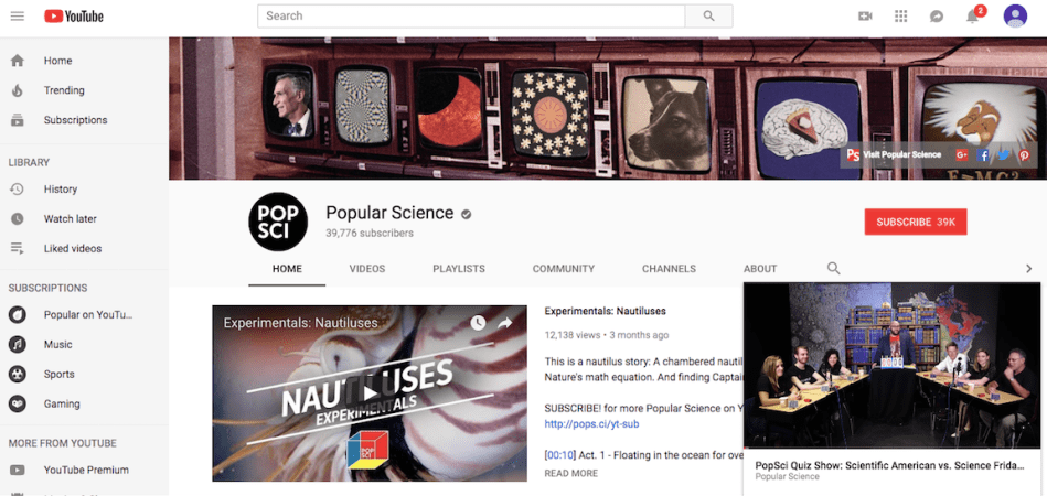 Is your brain ready for YouTube's new mini-player?