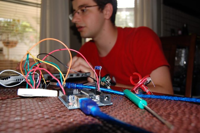 Here's how I made my fiancé a blinking engagement ring