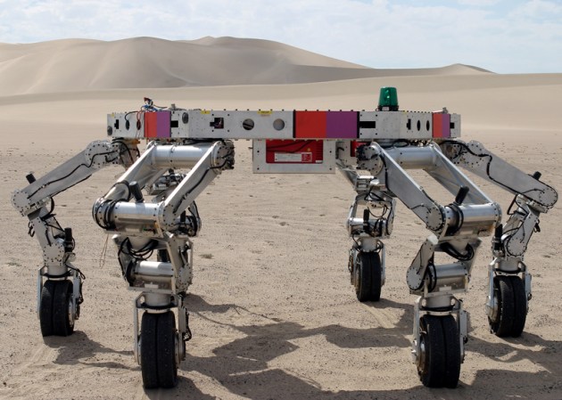Meet ATHLETE, NASA's Next Robot Moon Walker