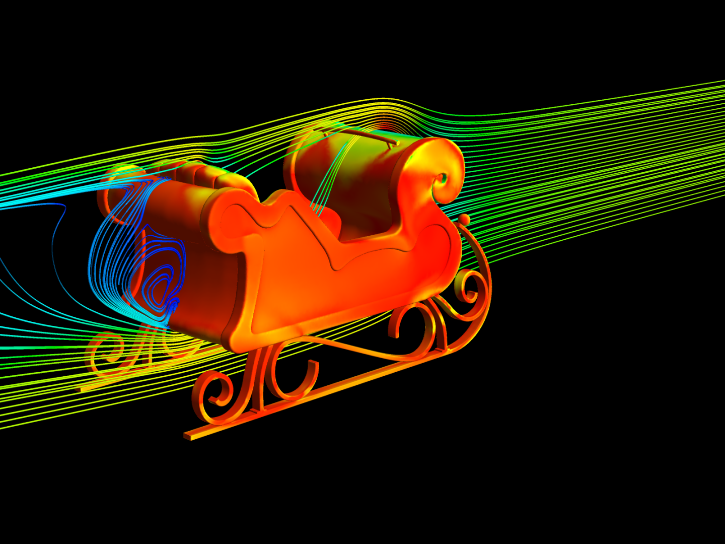Redesigning Santa's Sleigh For Aerodynamic Efficiency