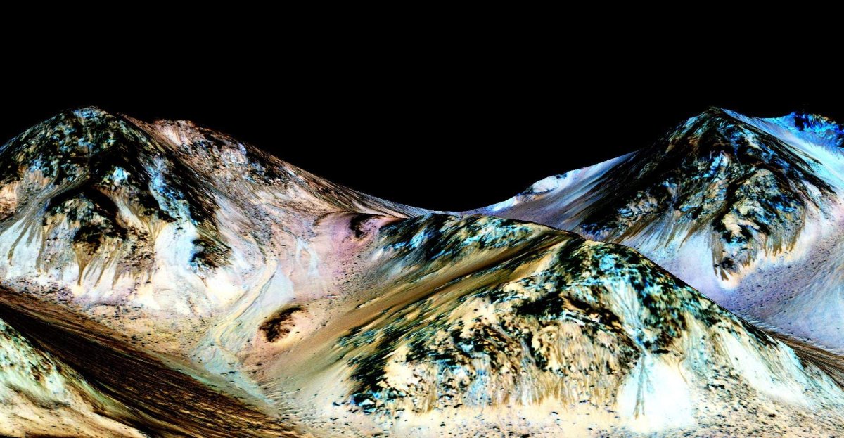 Mars Has Flowing Water, New Evidence Indicates