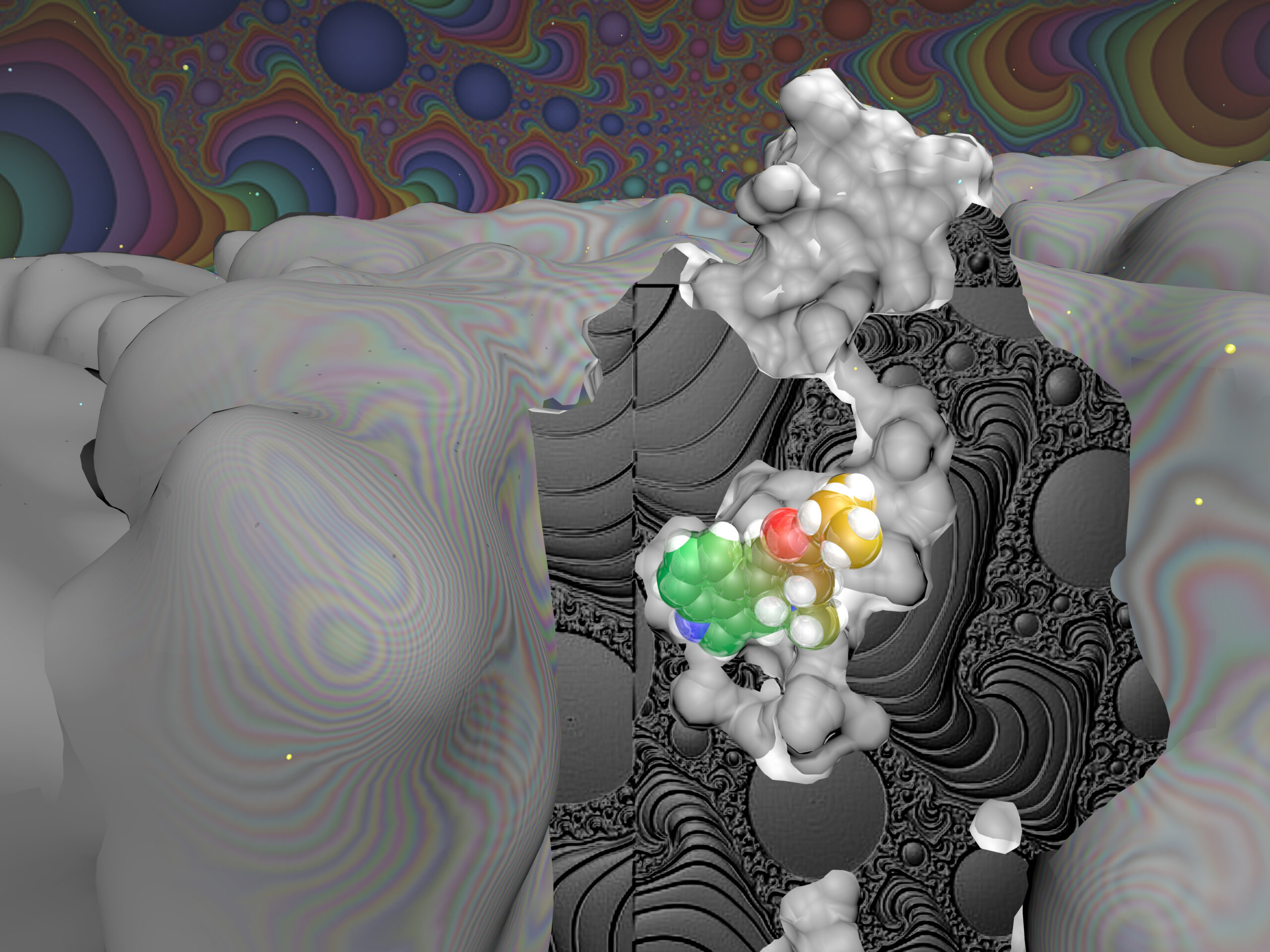LSD literally gets stuck inside your brain