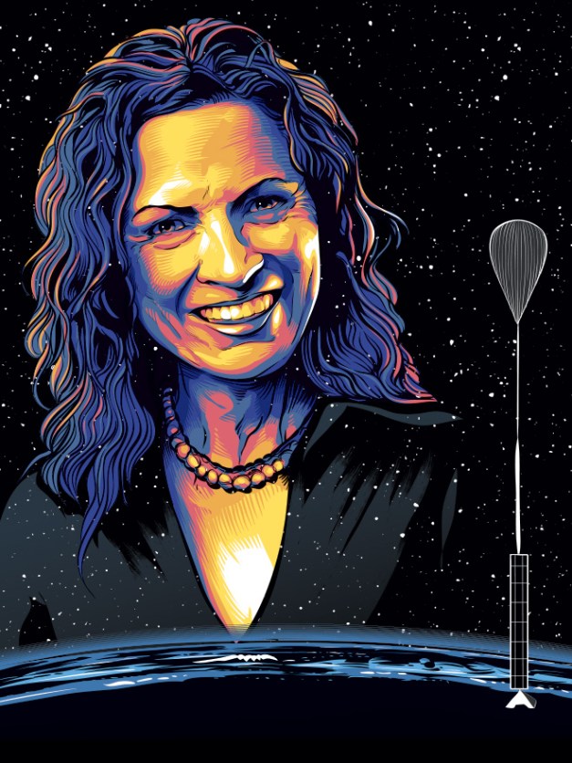 Jane Poynter wants to send you to the edge of space in a very big balloon