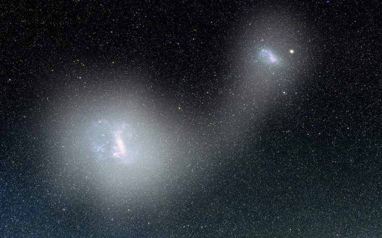 A 'bridge of stars' connects two of our closest galaxies