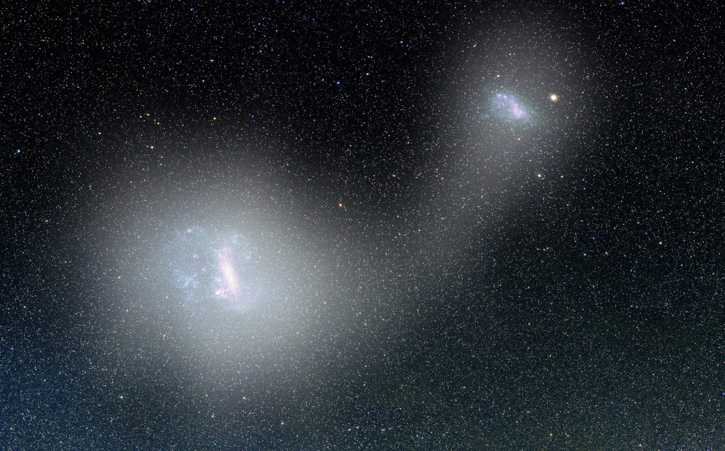A 'bridge of stars' connects two of our closest galaxies