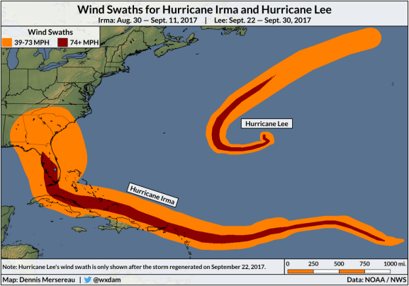 Dangerous hurricanes come in all shapes and sizes (literally)