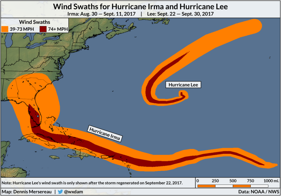 Dangerous hurricanes come in all shapes and sizes (literally)