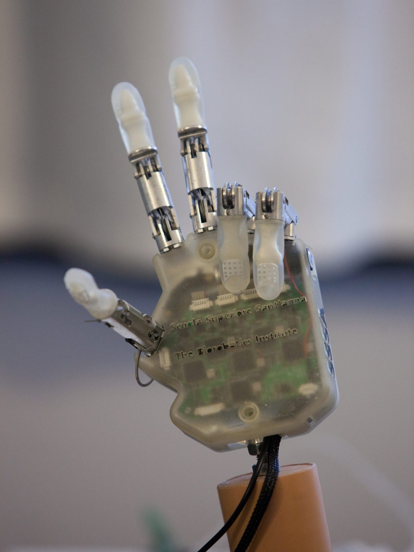 A Mind-Controlled Robotic Hand With A Sense Of Touch