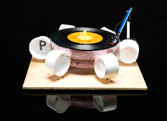How to build a record player powered by wind