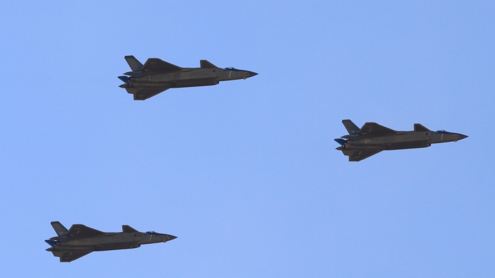 China's stealth fighter may be getting a new engine