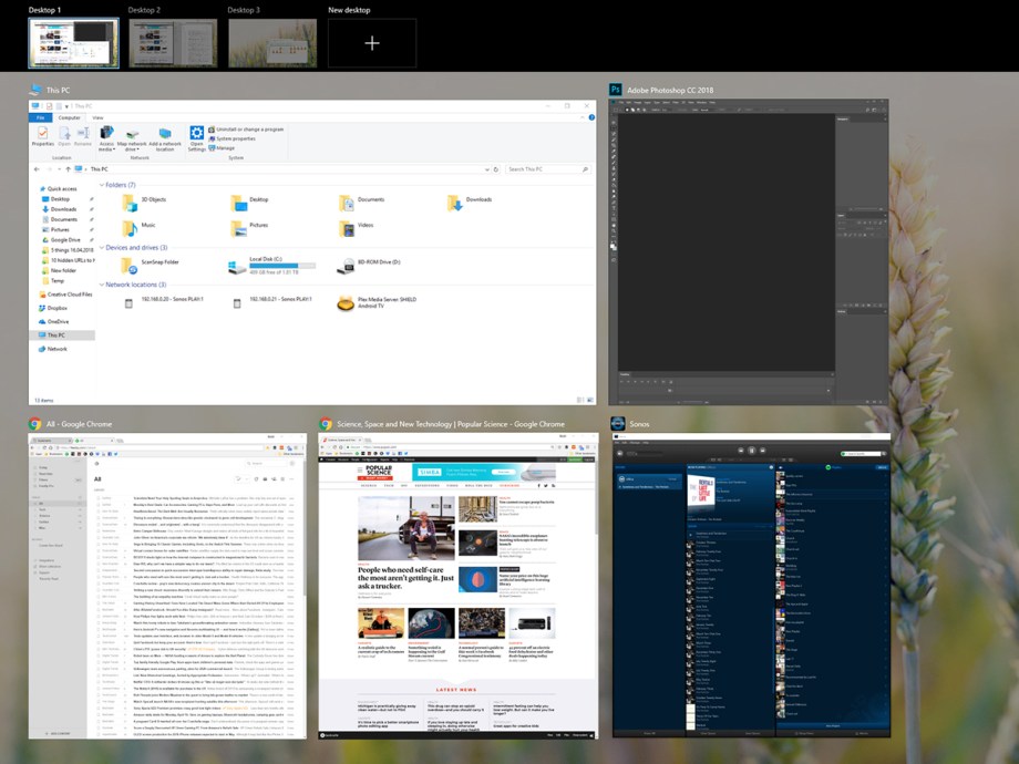 How to use virtual desktops on Windows, macOS, and Chrome OS