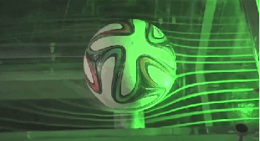 The Aerodynamics Of The World Cup Soccer Ball, In GIFs