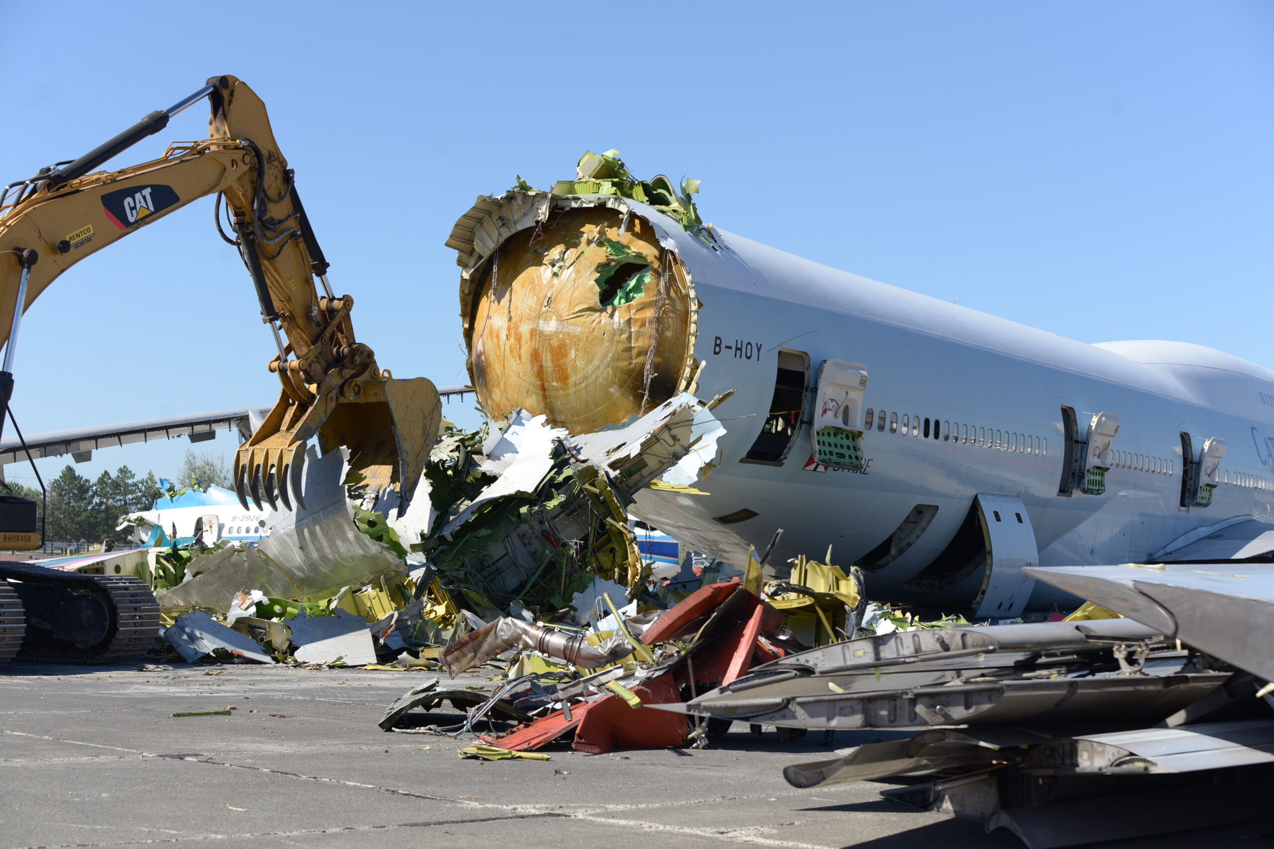 Where airplanes go to die—and be reborn