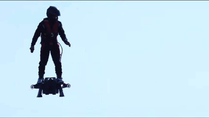 This Weird Flying Board Is A Jetpack For Your Feet