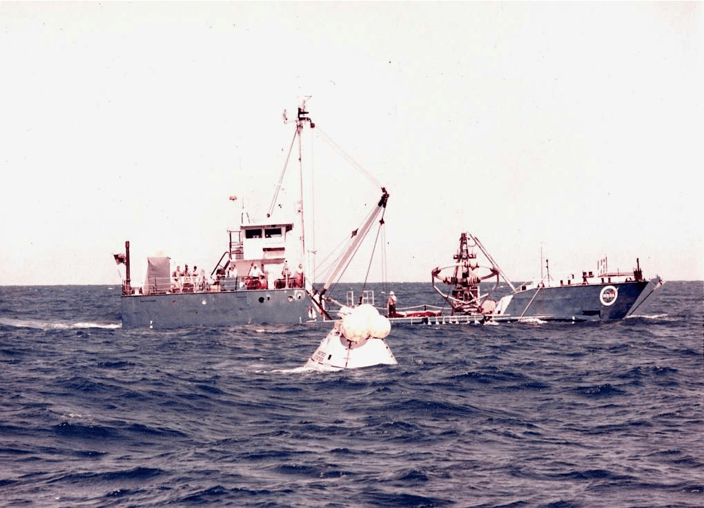 When Astronauts Set Sail Aboard Apollo Command Module 007