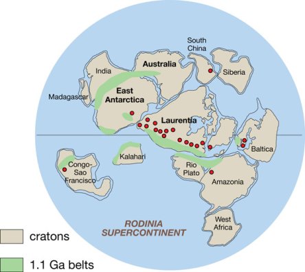 Scientists Spot Possible Remains Of "Rodinia," Ancient Lost Microcontinent