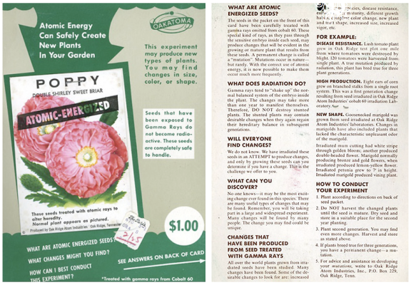 Atomic Gardens, the Biotechnology of the Past, Can Teach Lessons About ...