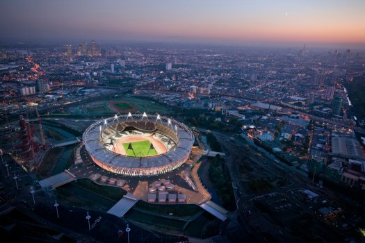 How to Construct the Lightest, Most Open Olympic Stadium Ever Built