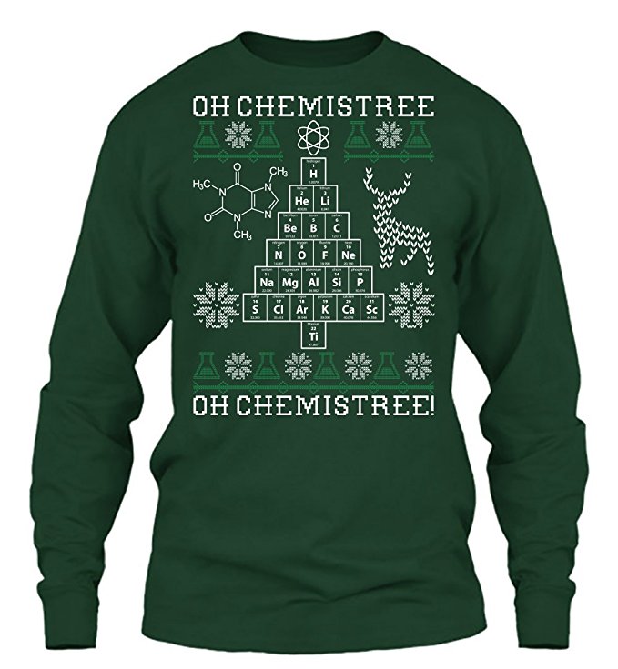 Our favorite science-themed ugly Christmas sweaters