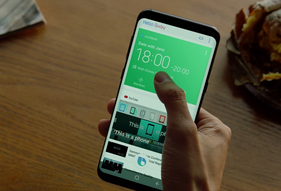 Samsung's new digital assistant, Bixby, tries to push past voice ...