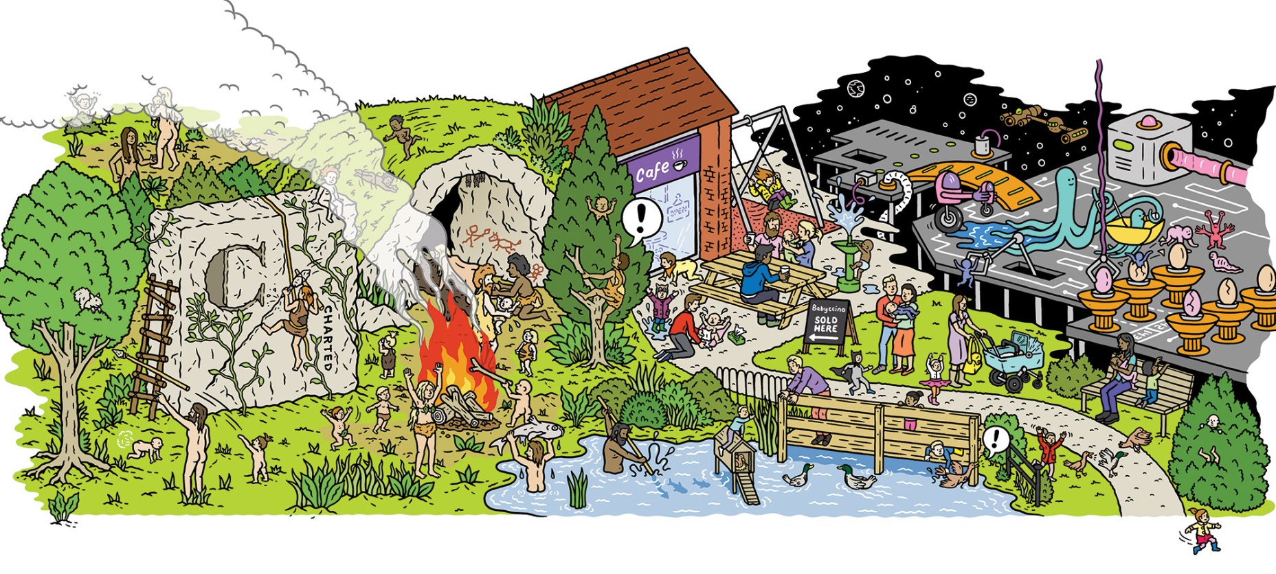 We're really bad at making babies