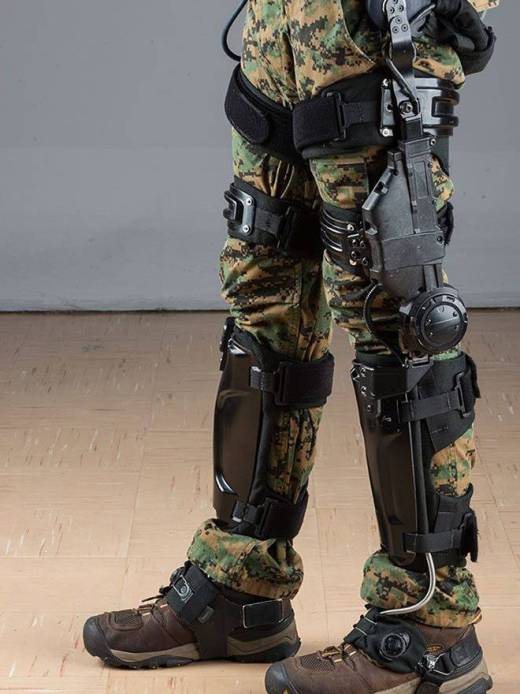 Power-multiplying exoskeletons are slimming down for use on the battlefield