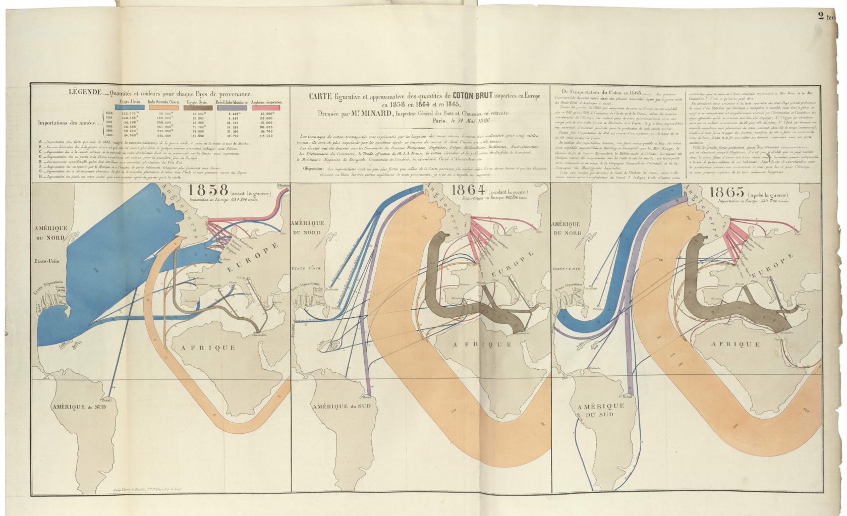 Charles Minard is known for the 'best graphic ever,' but he may have ...