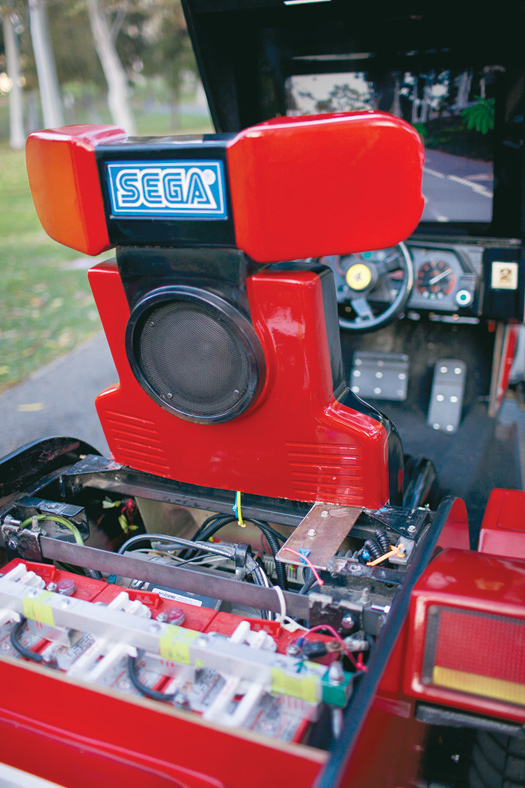 Building a Drivable OutRun Arcade Cabinet