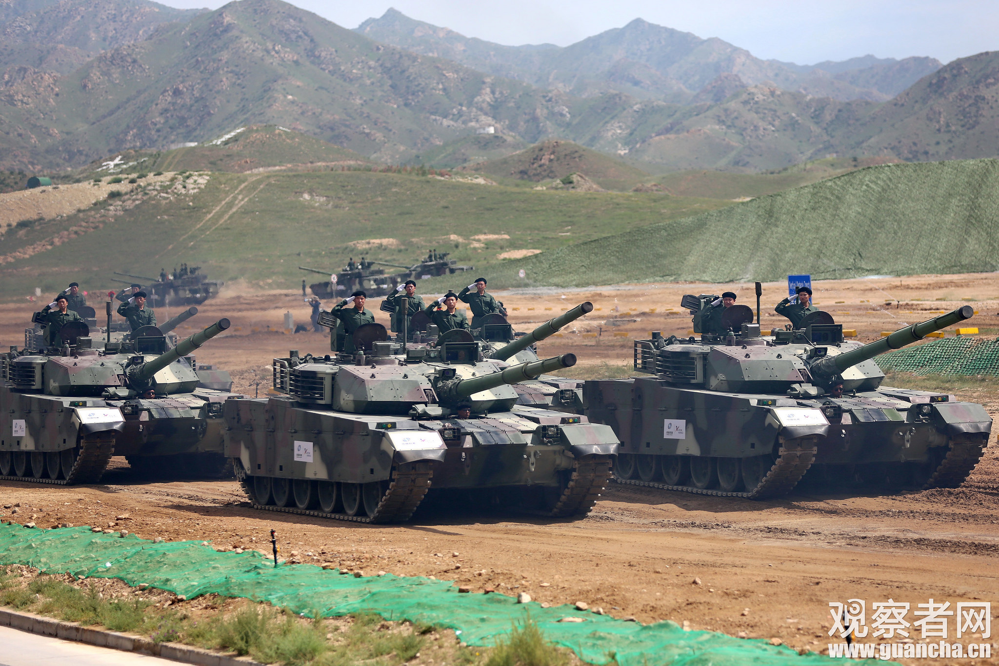 For sale: China's lineup of brand new, souped-up tanks