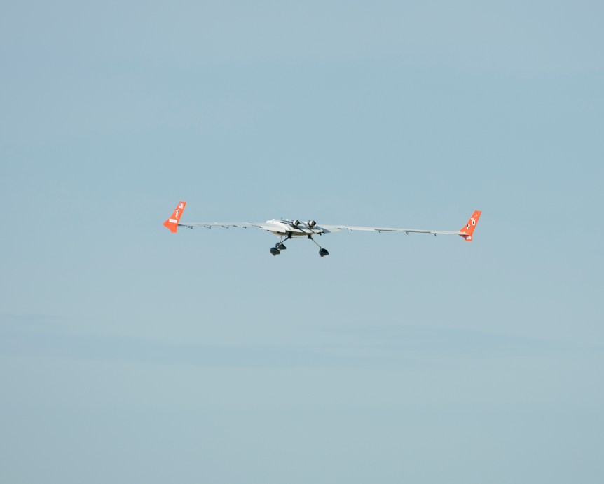 NASA Tests Cartoonish Flying Wing Drone