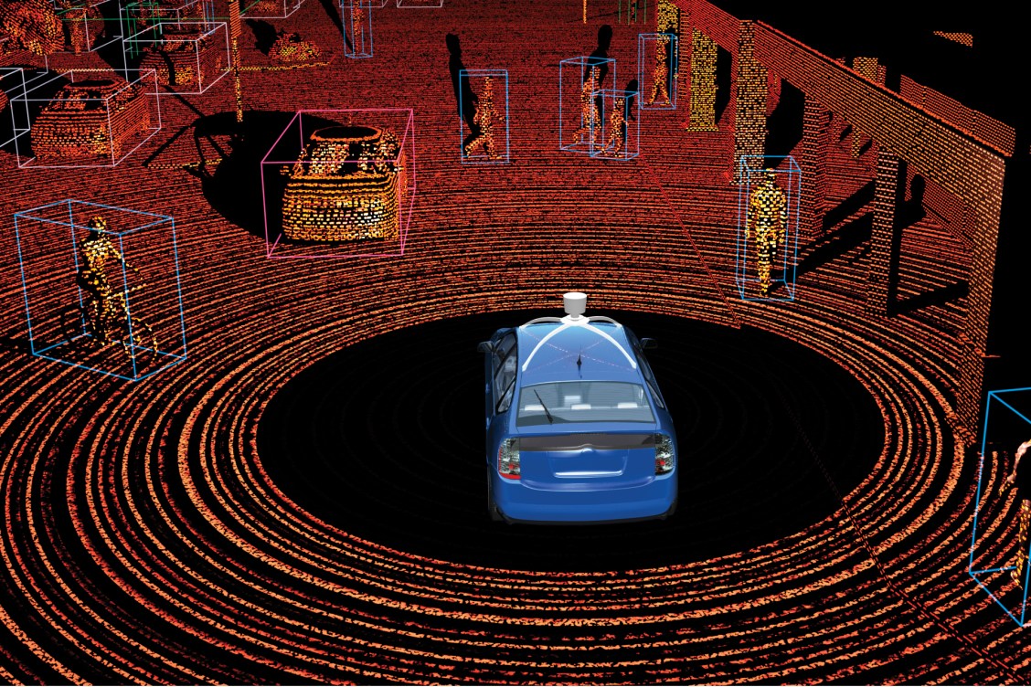 This Tiny Car Drives Itself