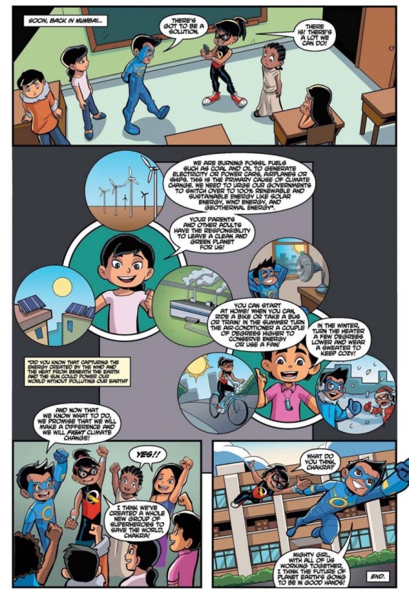 A Comic-Book Cure for Climate Change
