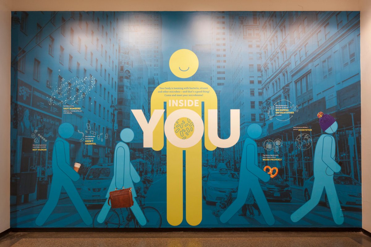 This new museum exhibit tells us to respect the microbes that live on us