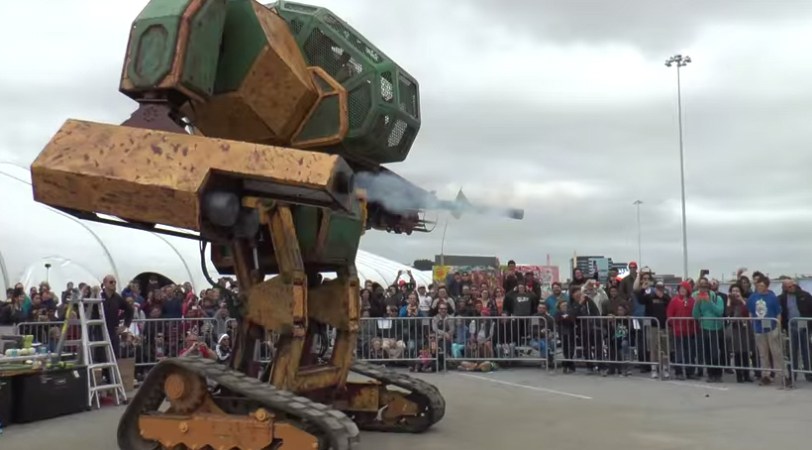 NASA And MegaBots Team Up To Build Giant Fighting Robots