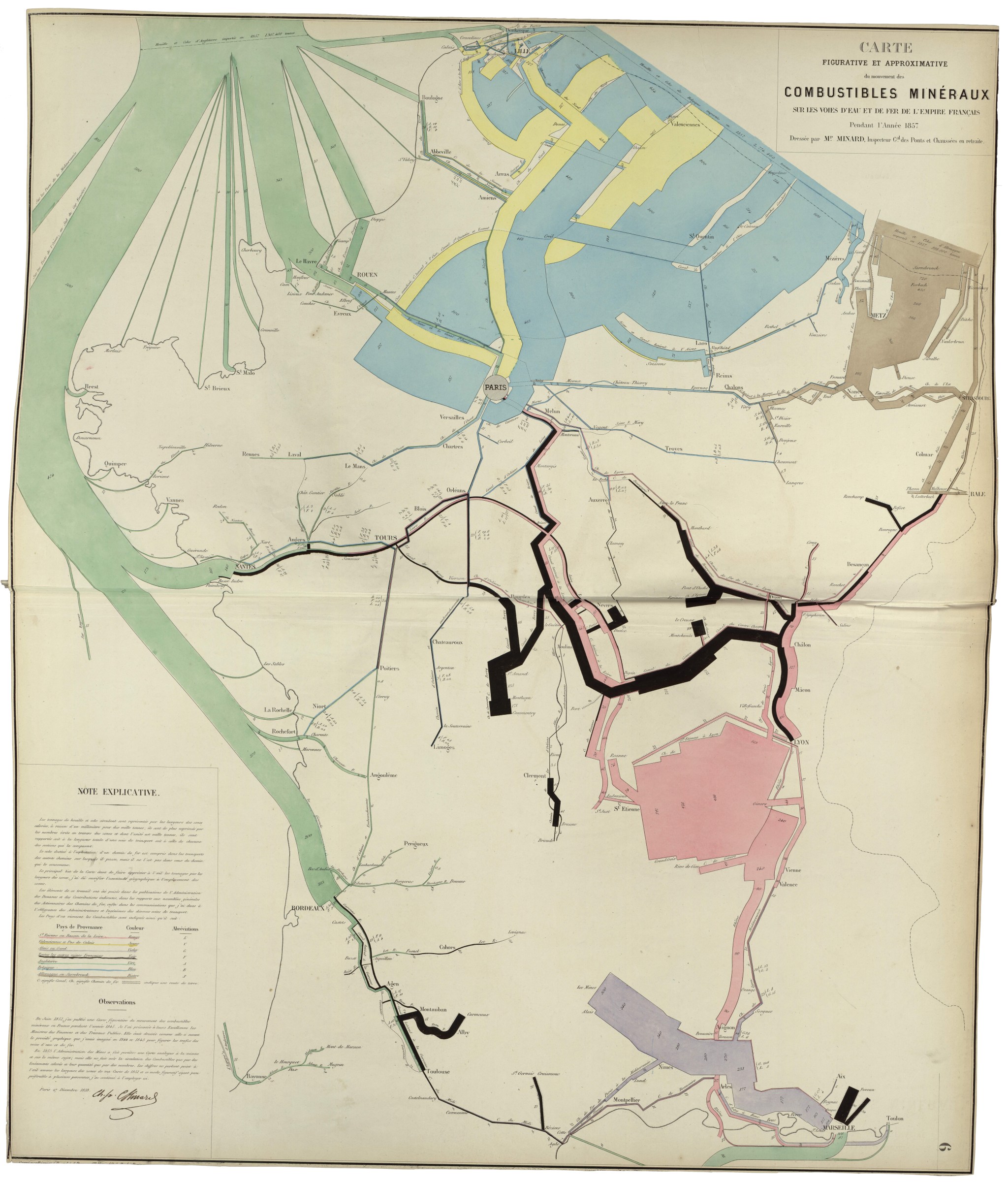 Charles Minard is known for the 'best graphic ever,' but he may have ...