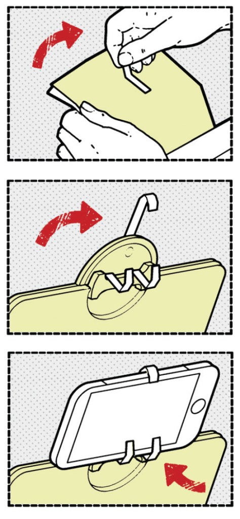 How To Turn A Barf Bag Into A Phone Mount